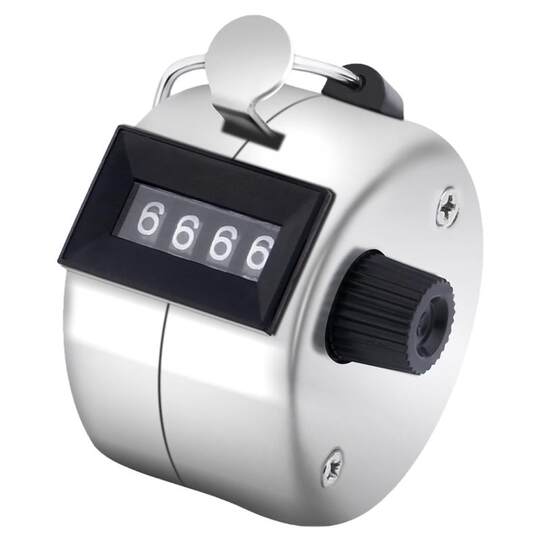People Flow Counter Manual Mechanical Counter Passenger Flow Metal Hand ...