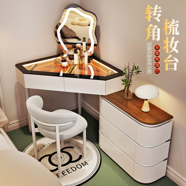 Small apartment corner dressing table bedroom bedroom corner corner ...