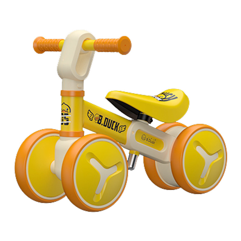 B. duck Balance Bike - Justerbar Høyde, Pedal-fri Løpesykkel