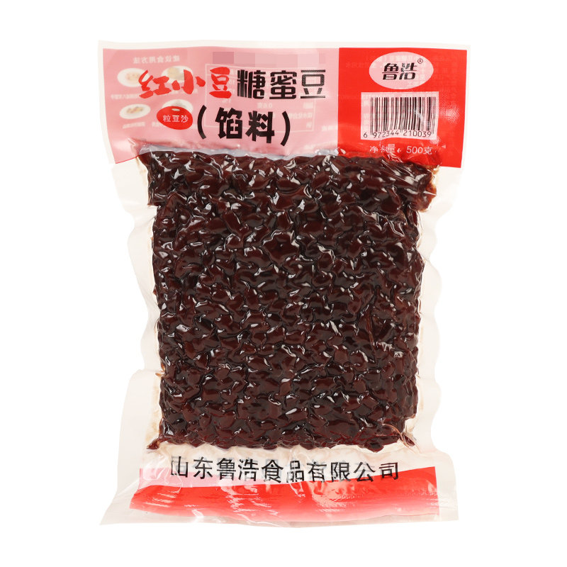 Lu Hao Rode Bonen Melasse Bonen - 500g - Zoete Rode Bonenpasta voor ...