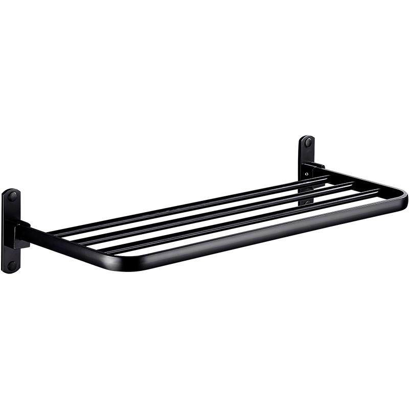 Reflect Life Folding Towel Rack - Black Space Aluminum
