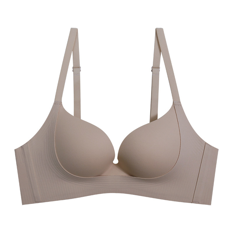 Seamless Push-Up Bra for Women - U-Shaped Anti-Sagging Lingerie