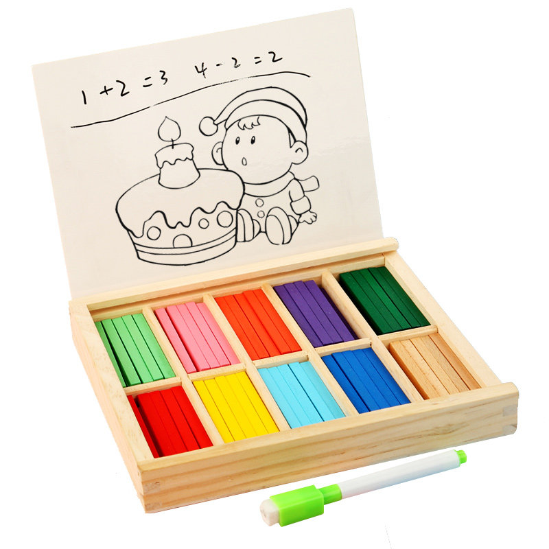 Counting Stick Math Teaching Aids Young Children Digital Enlightenment Toys