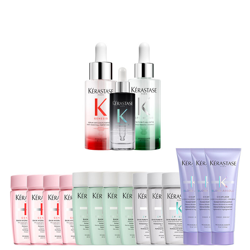 Kérastase Scalp Essence Set - Ginger Anti-Hair Loss Firming Soothing Oil Control | Fluffy Anti ...