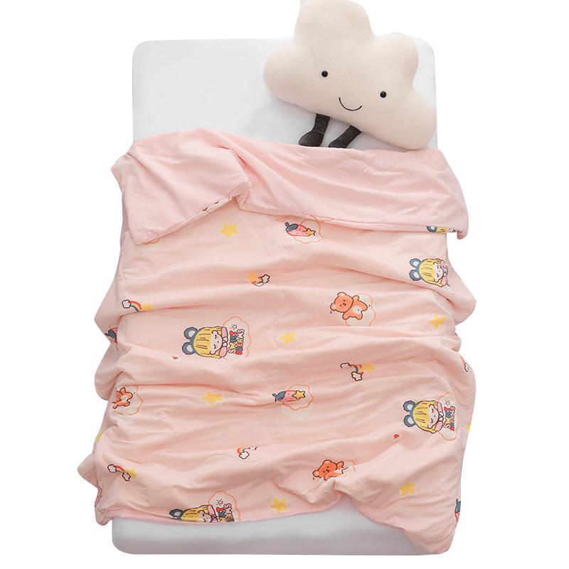 Kindergarten Summer Cool Quilt - Thin Baby Blanket for Spring and Autumn