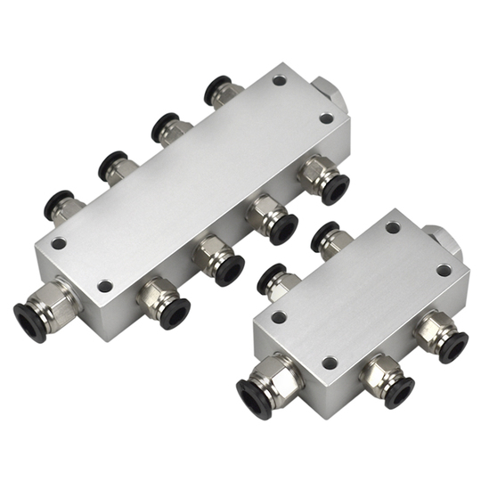 Aluminum Alloy Splitter - G3/8 & G1/4 Thread, Ø15mm - Dalai Boutique