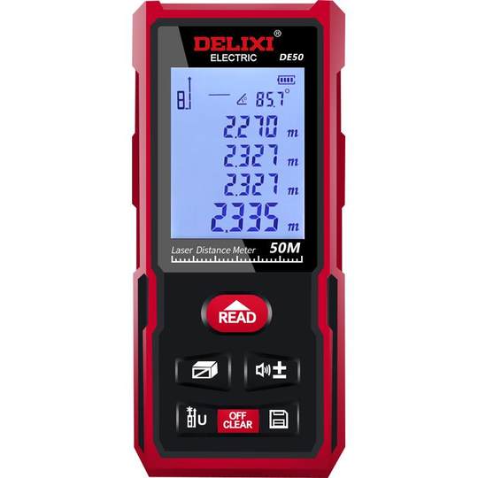 Delixi laser range finder CAD mobile app High-precision infrared ...