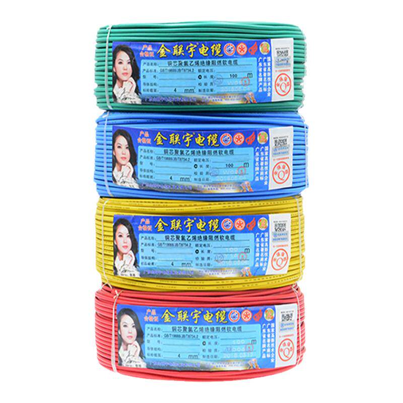 National Standard Wire RV10 - Single Core Multi-Strand Copper Wire for ...