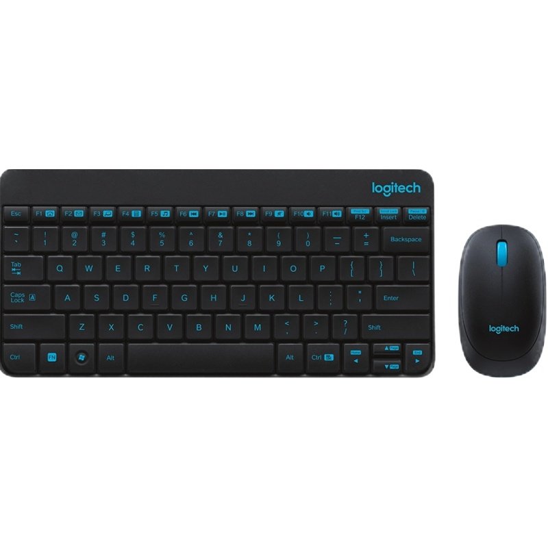 Logitech MK245 Wireless Keyboard and Mouse Combo - Compact USB Receiver