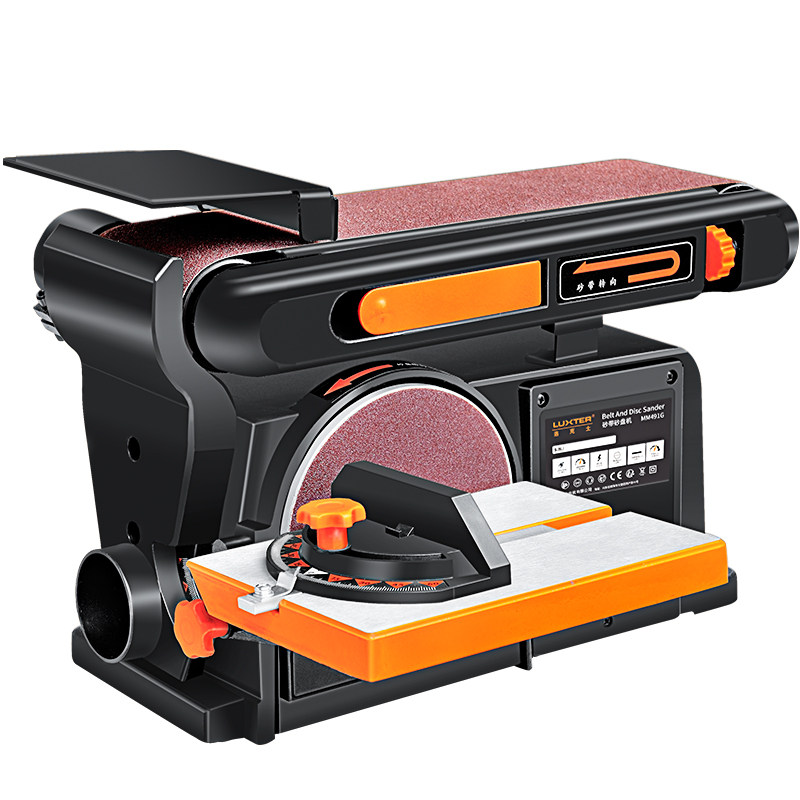 Luxter Sanding Disc Belt Machine - Electric Polishing Tool for Grinding ...