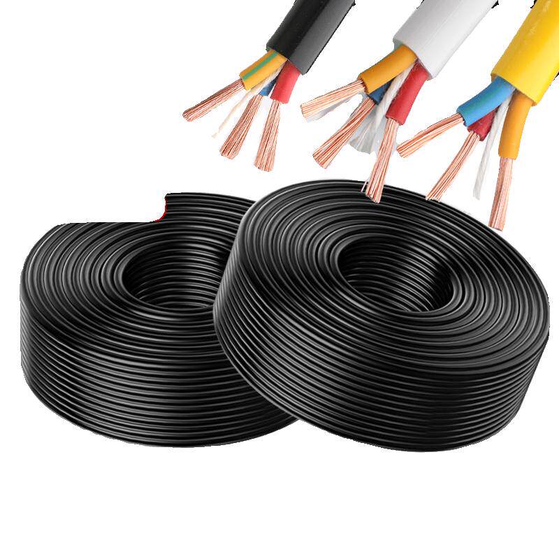 National Standard RVV Cable 2-Core 3-Core 4-Core 1.52.546 Square Meters ...