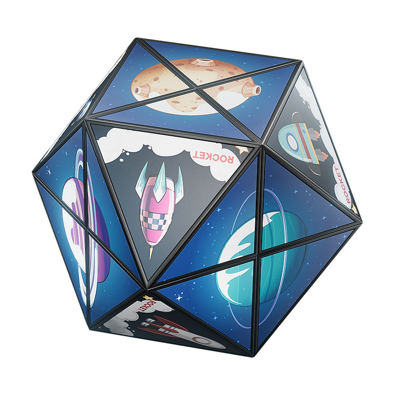Infinite Magic Cube Puzzle - 3D Special-Shaped Toy for Children