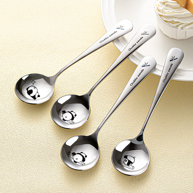 304 stainless steel spoon, good-looking household high-end exquisite ...