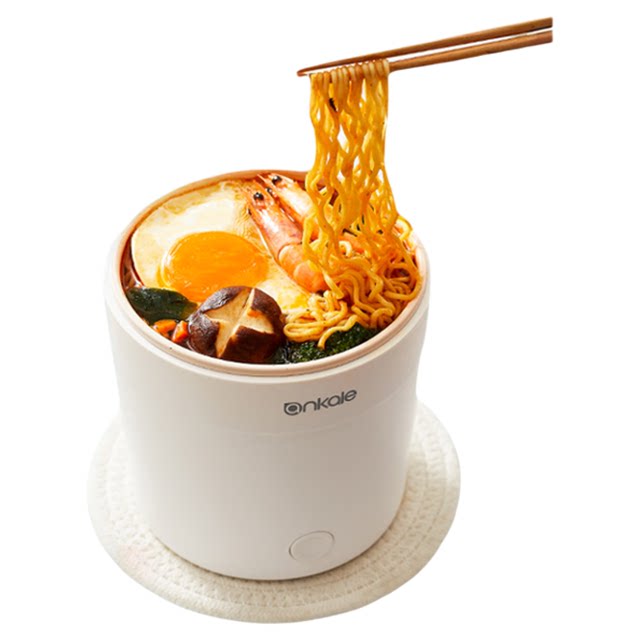 ankale electric cooking pot instant noodle pot for one person multifunctional small noodle ...