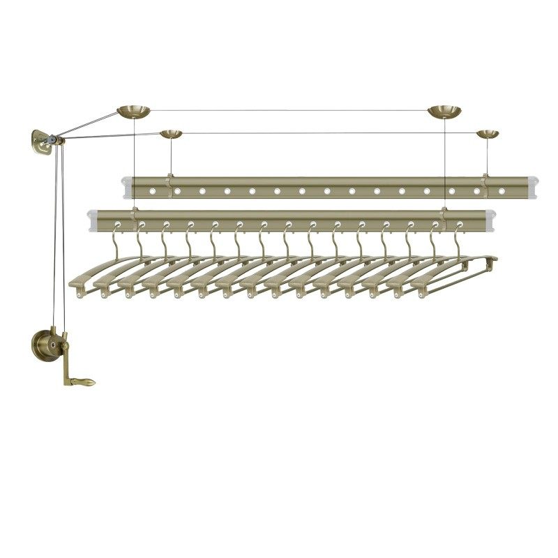 Cool Clothes Hanger Accessories | Mrs. Hand-Shake Balcony Lift 304 ...