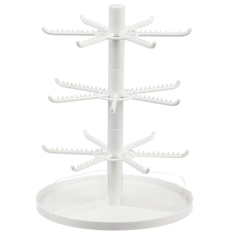 Urquiola Keychain Display Stand - Multi-Layer Rotating Jewelry Rack