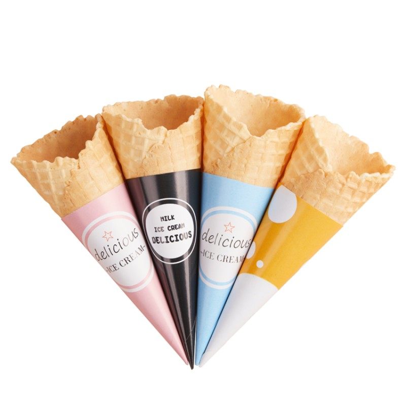 Jäätisekoonused - Krõbedad Torud - 24-pakend