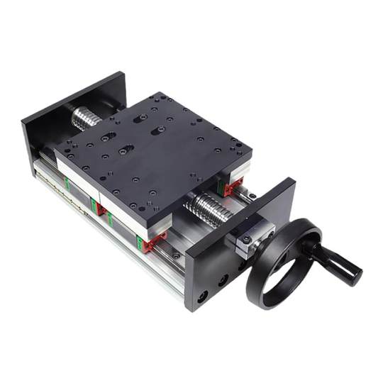 Precision Manual Slide Table - Miniature Heavy-Duty Linear Module