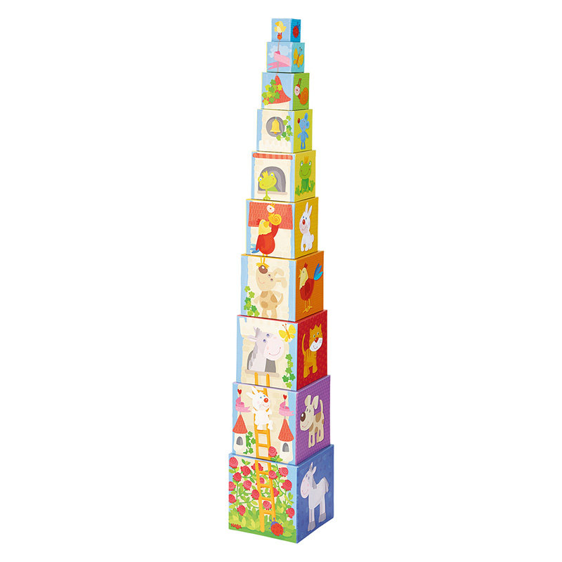 German Haba Rapunzel stacking game 302030 set box Baby early education ...