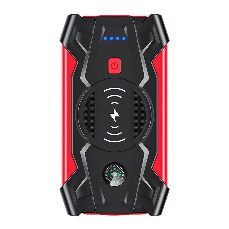 Car Emergency Starting Power Supply with Wireless Power Bank
