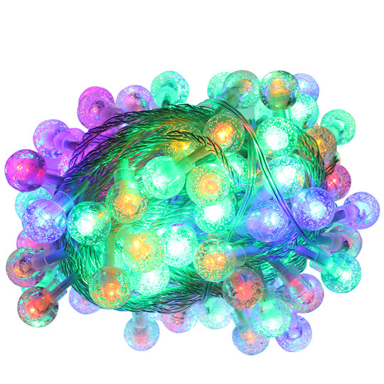 LED Colored Lights String - Flashing Star Lights for Room Decoration ...