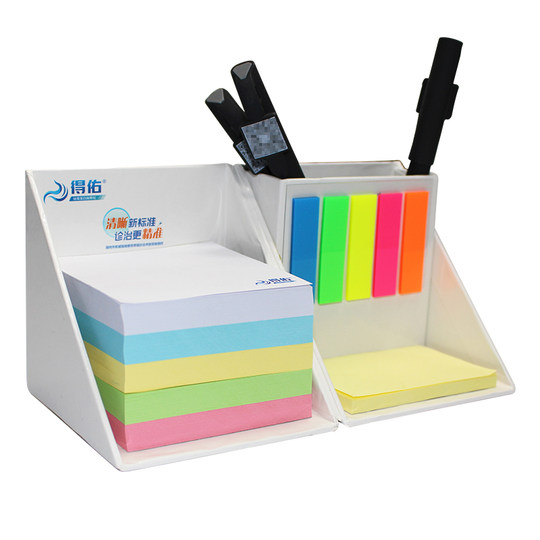 Custom Sticky Note Box with Foldable Design and Tearable Labels