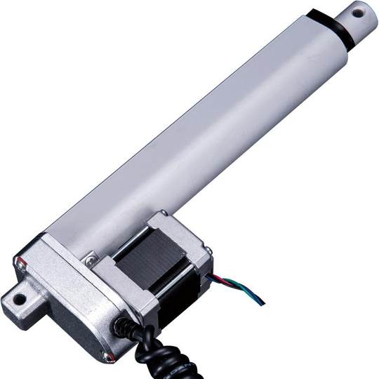 Stepper Electric Push Rod with Telescopic Hydraulic Support