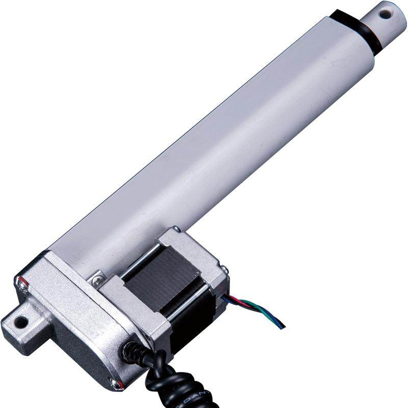Stepper Electric Push Rod with Telescopic Hydraulic Support