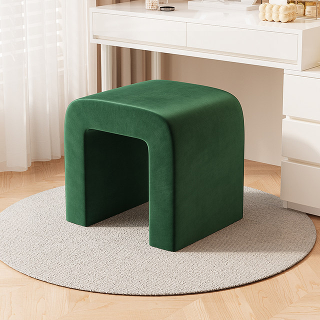 Make -up bench Light luxury high -level sensory makeup stool Modern ...
