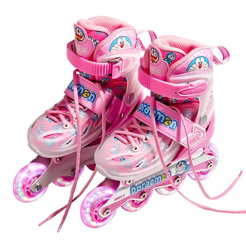 Children's Roller Skates for Beginners - Little Champion Girls Inline ...
