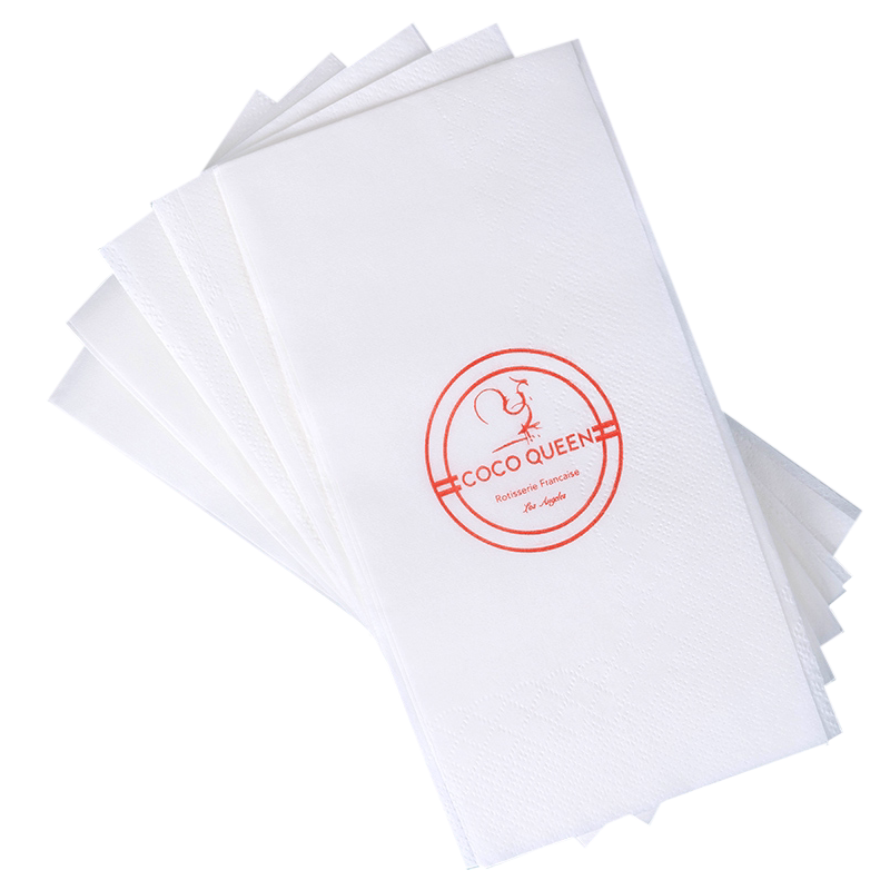 Henson Paper Napkins - 40cm Large, 2-Ply, 100 Draws (20 Pack)