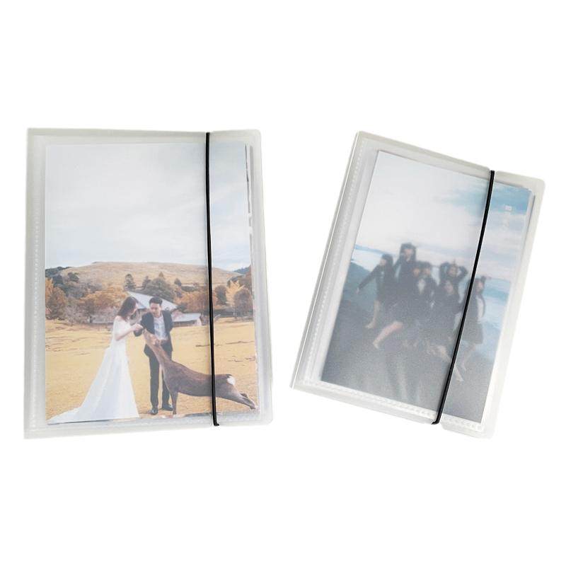 Transparent Interstitial Photo Album for Polaroids and Postcards