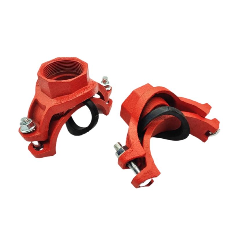 Perlengkapan pipa parit api - aksesori penjepit tee mekanis