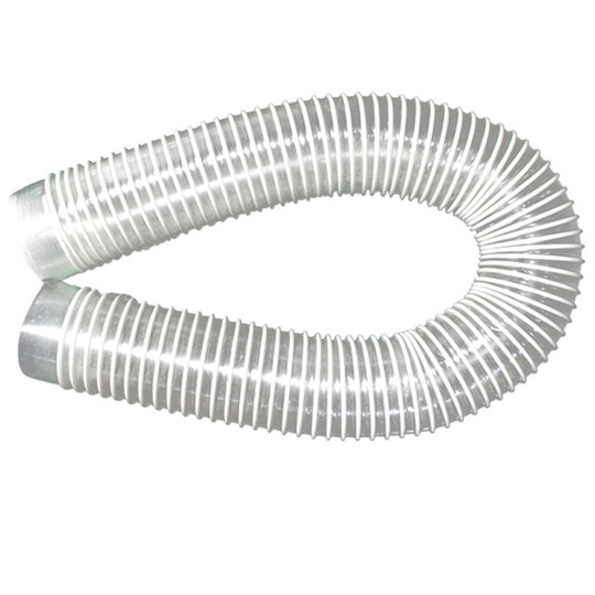 PVC Woodworking Vacuum Hose Industrial 32/40/45/50/55/60/65 White ...