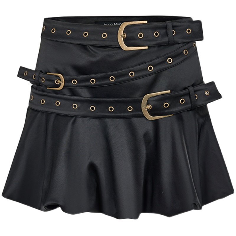 Annomundi Genesis Yuan Playful Cloud Puff Short Skirt Women's A-Line Skirt