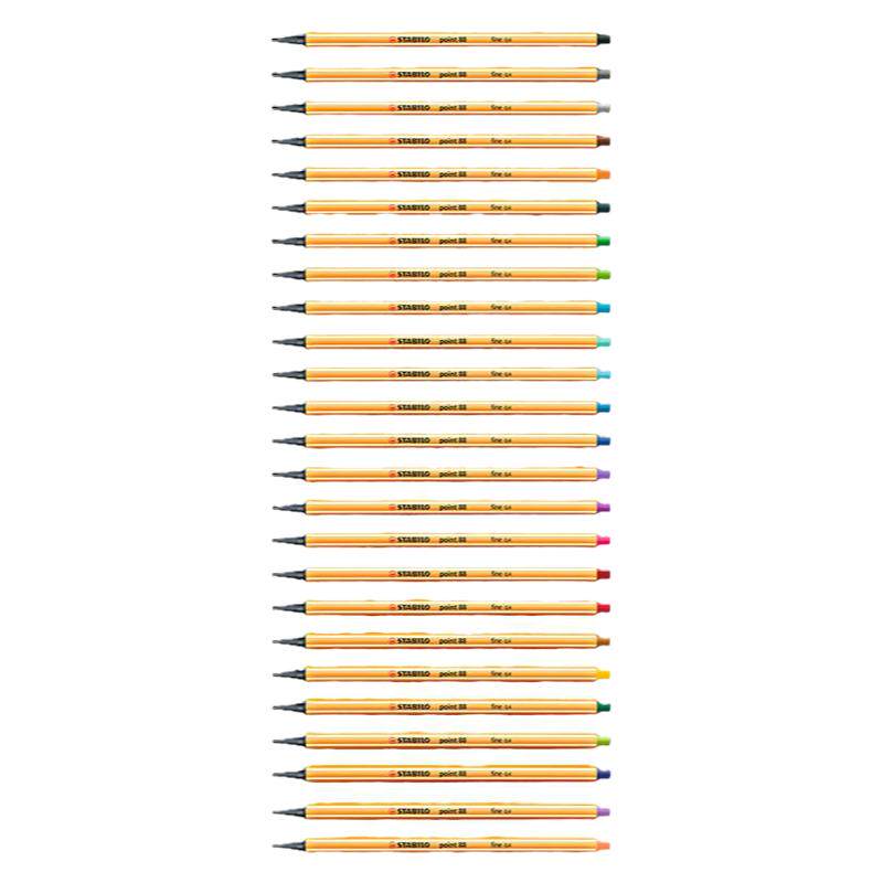 Stabilo Point 88 Fineliner - Schwarz