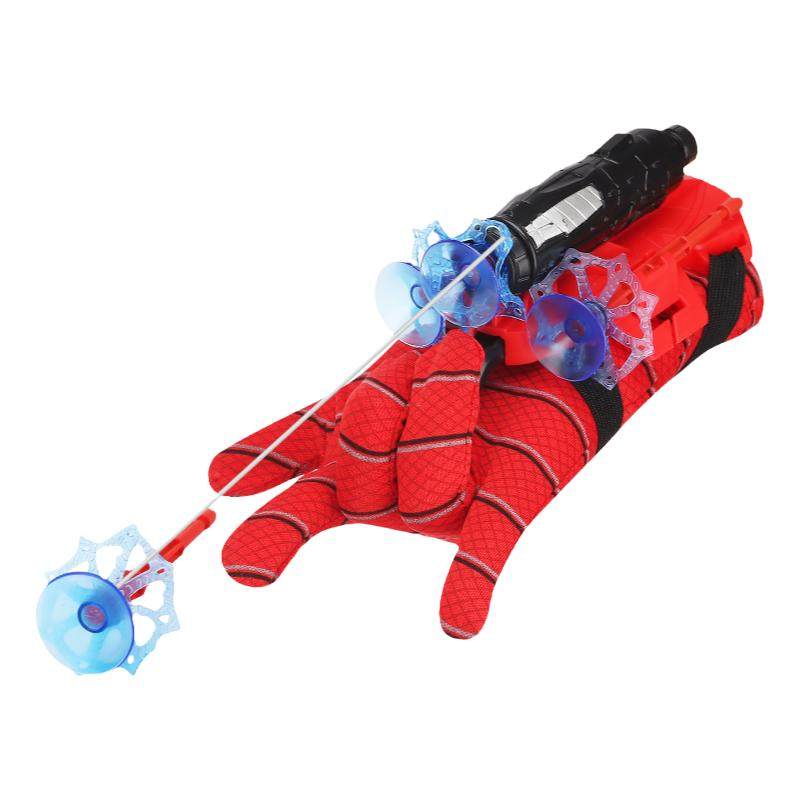 Hero Silk Gloves Spider Launcher - Children's Toy with Soft Bullet Gun ...