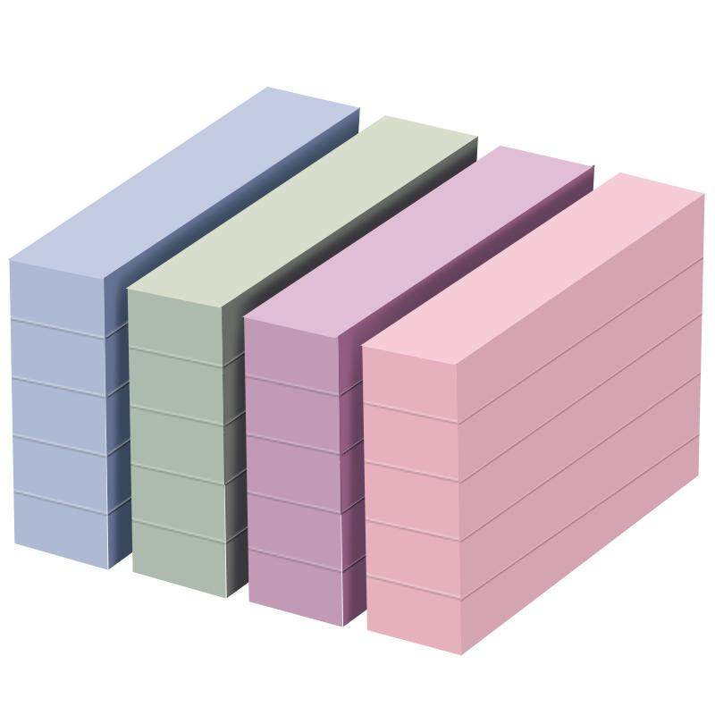 Long Sticky Notes, Small Label Stickers for Students, High-Looking Note ...