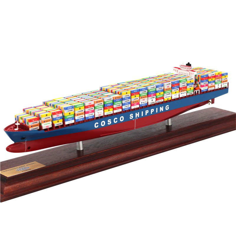 Zhonghaiyuan Container Ship Model - 35cm Craft Ship Model