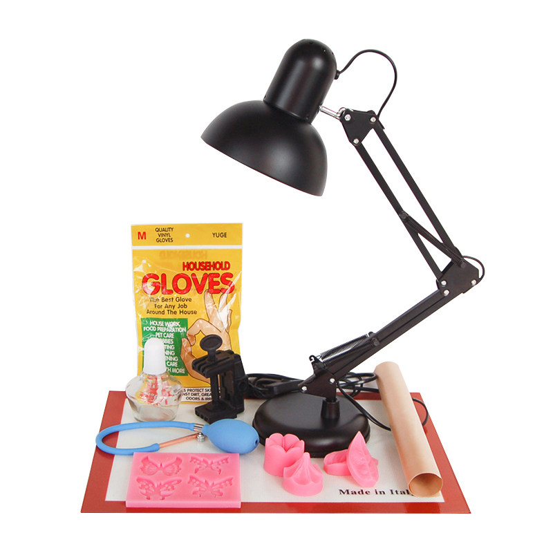 Kongming Sugar Art Tools Set - Non-Stick Pad, Gloves, Air Bag, Alcohol ...
