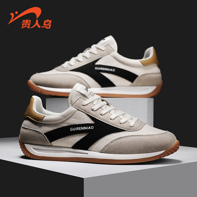 Noble bird leisure shoes men's shoes 2025 new retro panel shoes couple ...