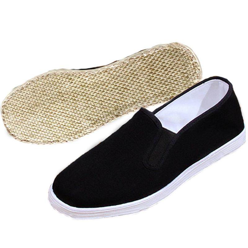 Sepatu Kain Berlapis Seribu Lapis Pria - Sepatu Beijing Katun Buatan Tangan