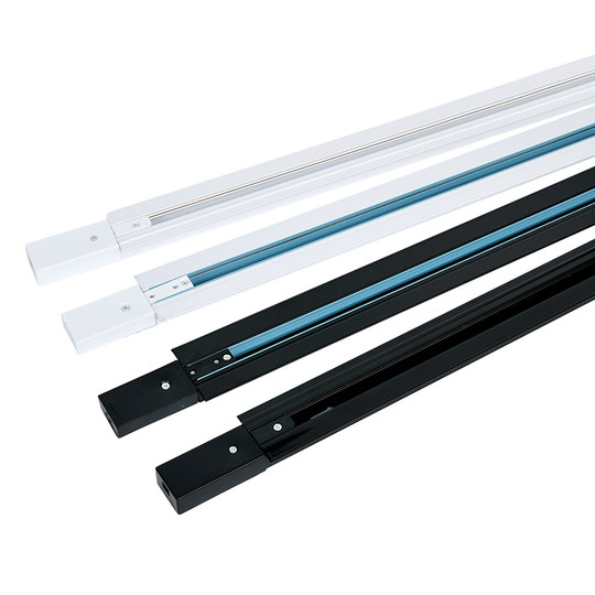 Tiras de riel led: tiras de riel guía de cobre en longitudes de 1 metro ...