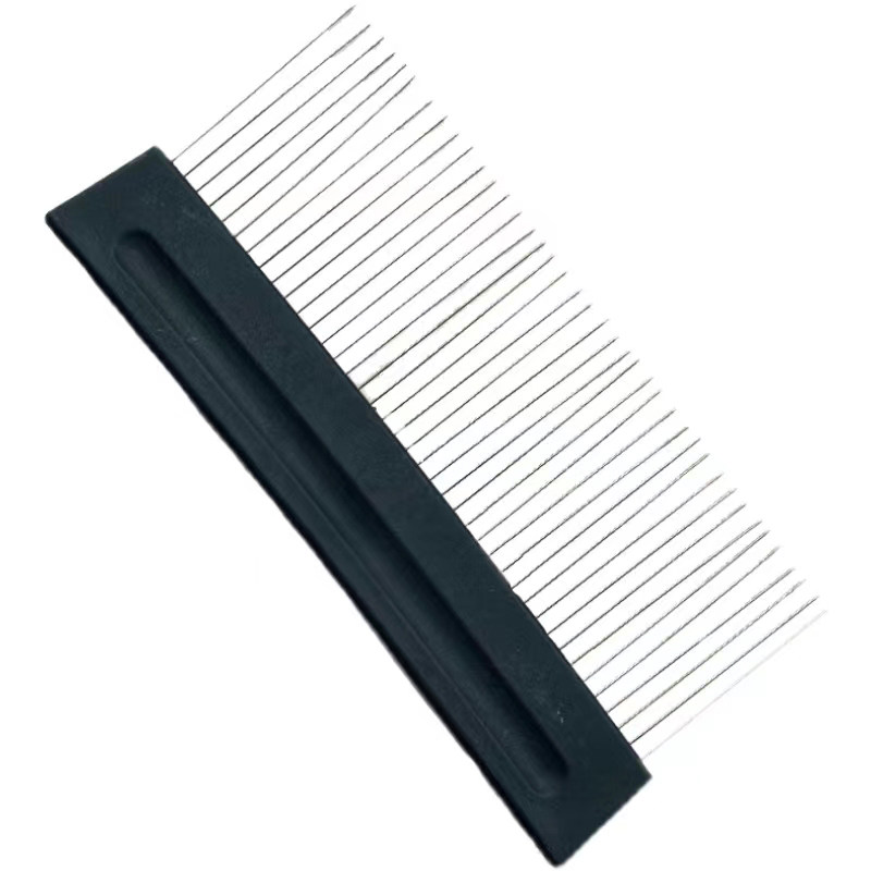 Texture linen paint texture art tooth comb stainless steel art paint ...