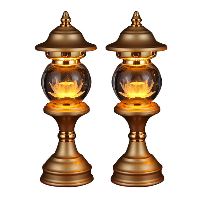 Crystal LED Lotus Lantern Buddha for Lantern Lantern Buddha Temple ...