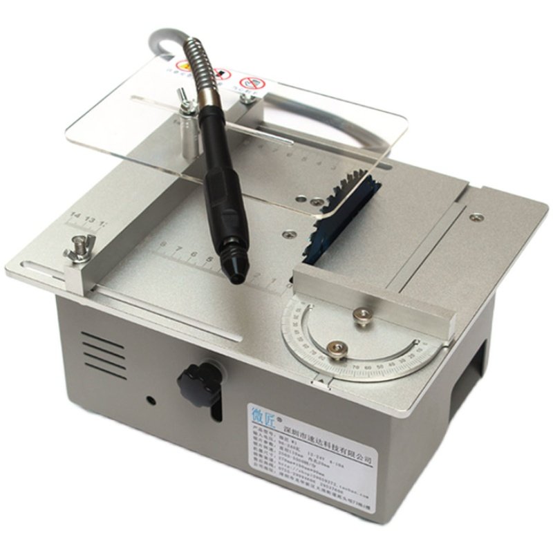 Micro Craftsman Mini Table Saw - Precision Woodworking Cutting Machine