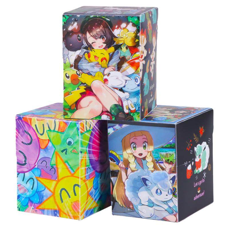 Pokémon card box - קופסת אחסון לכרטיסי משחק עבור כרטיסי tcg ו-dtcg