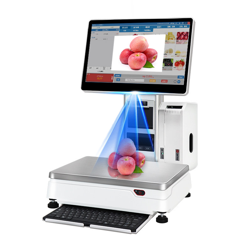 Intelligent AI Identification Scale Cash Register - Dual-Screen Touch ...