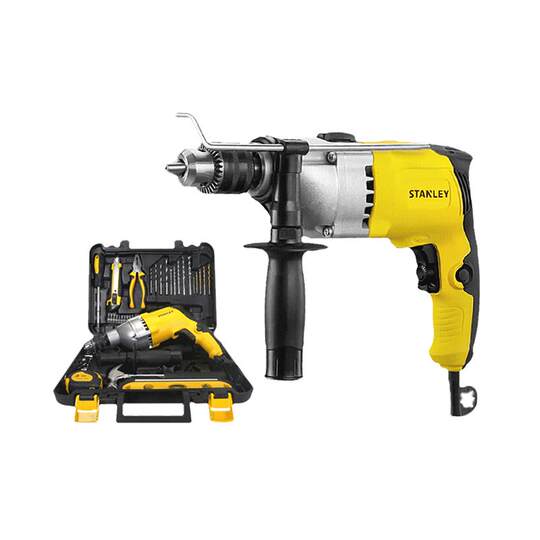 Stanley Impact Drill Handheld Universal Chuck Household Toolbox Set