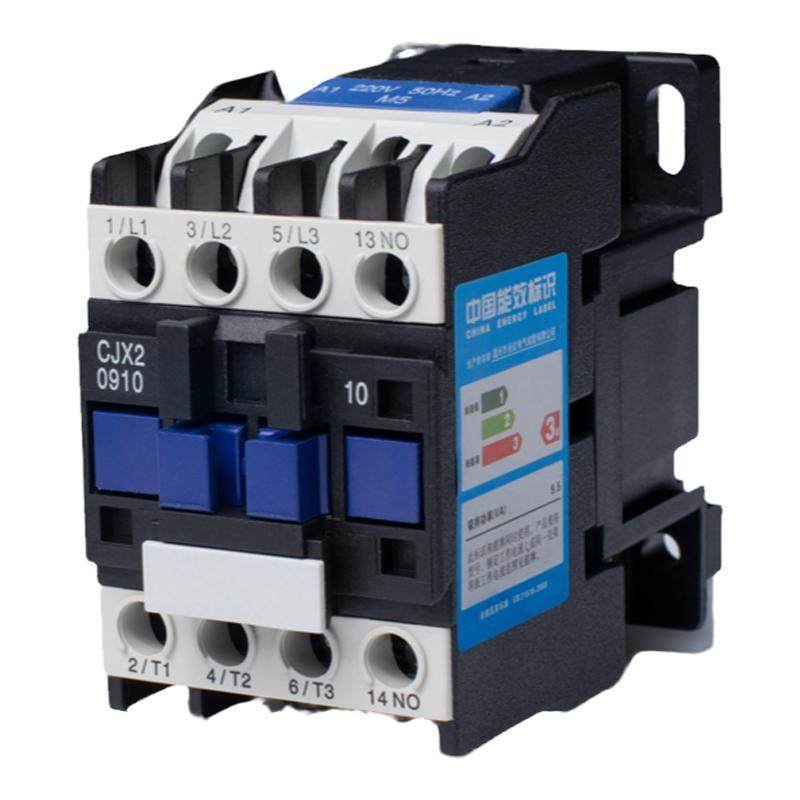 Cjx2 AC Contactor 220V Single Phase 0910/1210/1810/2510/3210/4011 Three Phase 380V